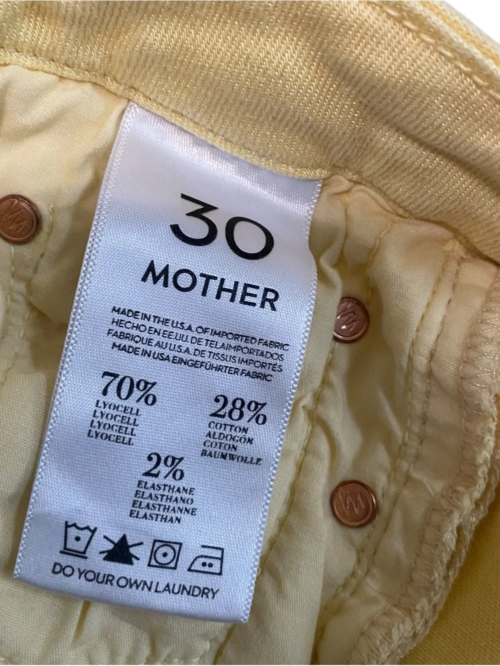 MOTHER | Jeans | Mother The Looker Ankle Zip Fleur De Love Printed ...